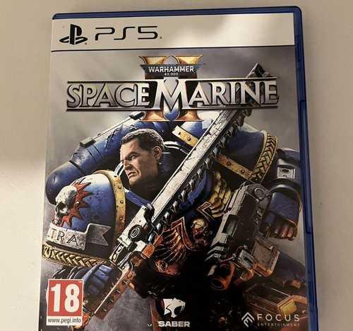 Warhammer 40000 space marine 2 ps5 диск