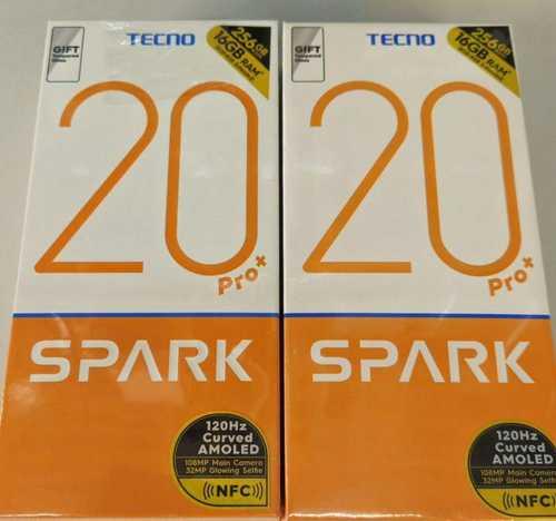 TECNO Spark 20 Pro+, 8/256 ГБ