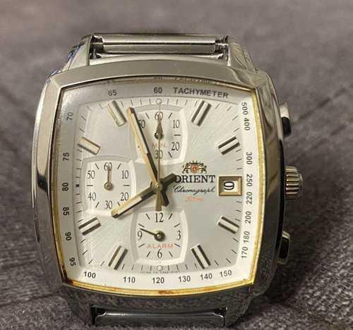 Мужские часы orient chronograth alarm