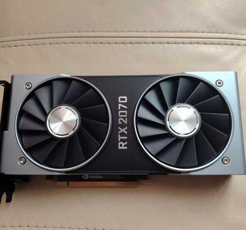 Видеокарта rtx 2070 Founders edition