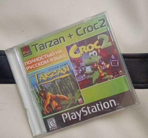 Игра PS1 Tarzan   Croc2