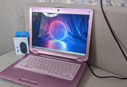 Розовый Ноутбук Sony