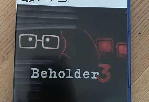Диск Beholder 3 на Playstation 5