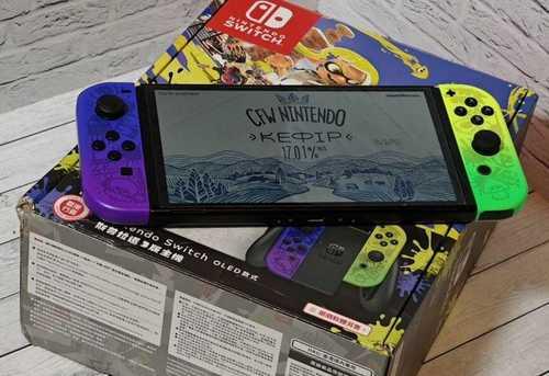 Nintendo Switch Oled (Splatoon 3 Edition) прошита