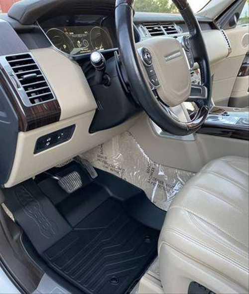 Коврики резиновые land rover range rover 2012