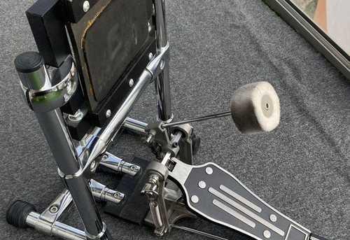 Тренировочный пэд педаль для бас барабана