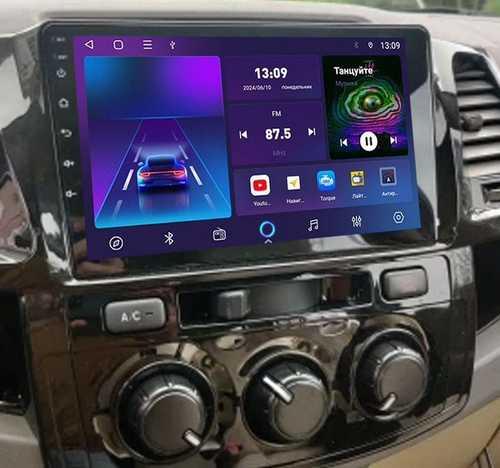 Магнитола Toyota Fortuner hilux Revo Vigo 4