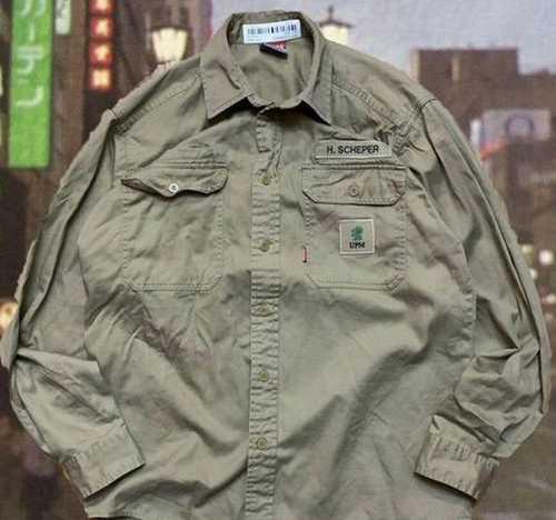 Workwear vintage рубашка UPM