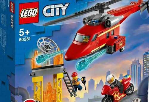 Lego City Fire 60281 Спасательный пожарный вертолё