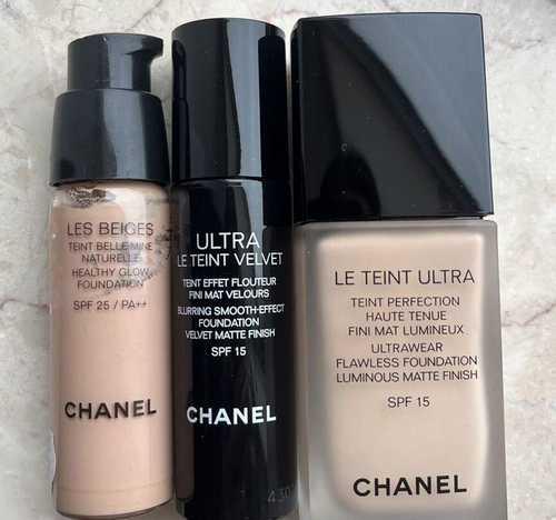 Тон chanel ultra le teint velvet, les beiges