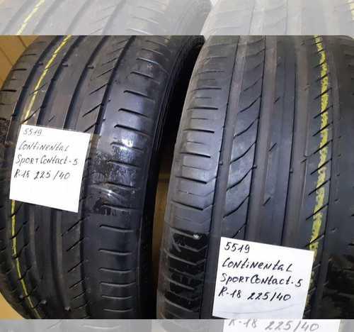 Continental ContiSportContact 5 225/40 R18