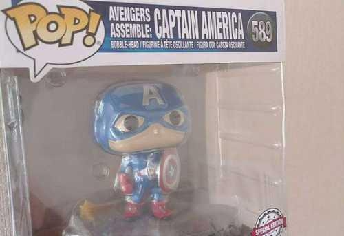 Funko pop marvel Captain America