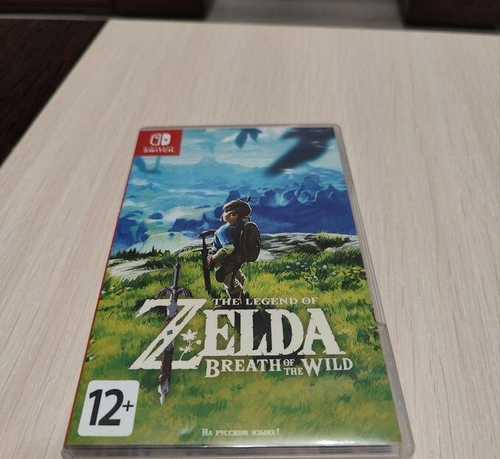 The Legend of Zelda Breath of the Wild Switch игра купить б у Москва | Festima.Ru (409478158)
