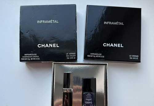 Chanel inframetal лак для ногтей и помада