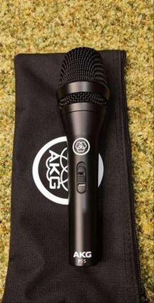 Микрофон динамический akg p5s с чехлом