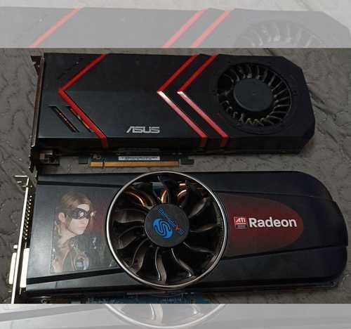 Видеокарта Radeon HD5850 1G и asus EAH5870