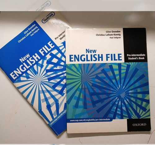 Учебник New English File Pre