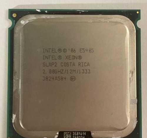 Процессор intel xeon e 5485