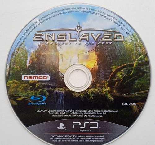 Enslaved: Odyssey to the West - PS3 (Без коробки)