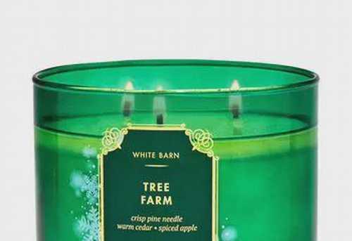 Ароматическая свеча Bath and Body Works Tree Farm