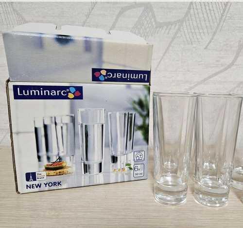 Стопки Luminarc New York 50 мл 6 шт б/у