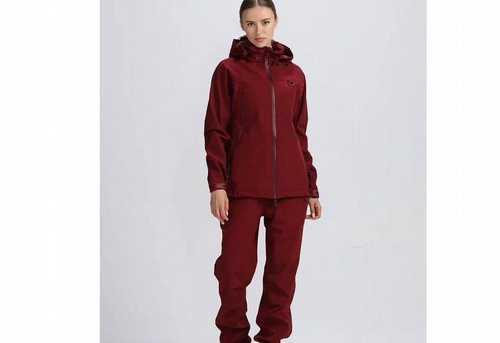 Костюм женский triton PRO -5 (SoftShell, Винный)