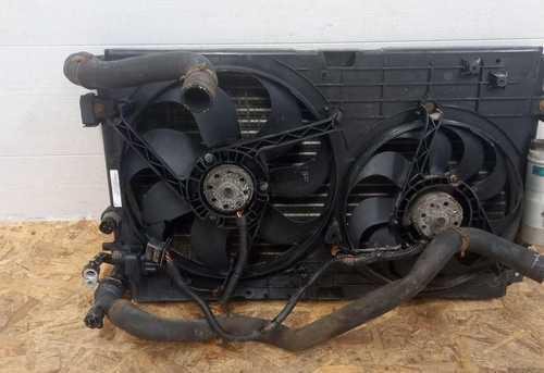 Skoda octavia a4 радиатор, вентилятор, кондиционер