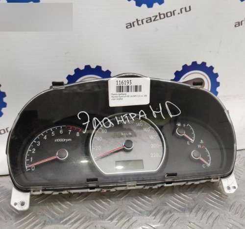 Панель приборов Hyundai Elantra 4 HD 1.6 G4FC 122