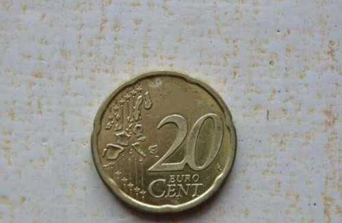 20 евроцентов Австрия 2002