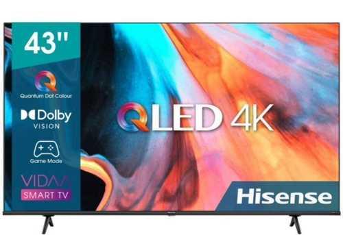 4К qled Hisense 43E7HQ