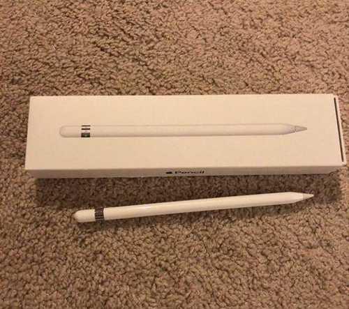 Apple pencil 1 с коробкой и наконечником