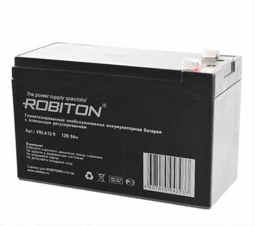 Аккумулятор robiton vrla12-9 12В 9Ач