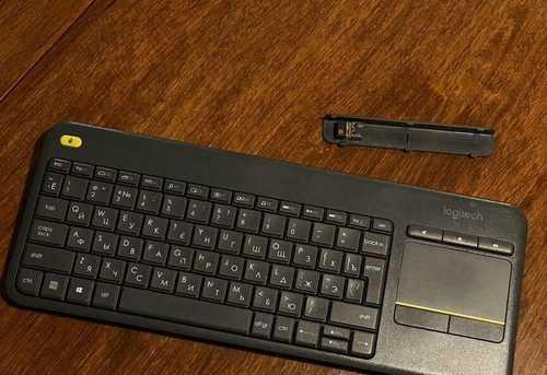 Беспроводная клавиатура logitech k400+
