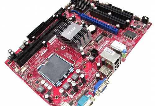 Комплект MSI g31tm-p21 Intel Core Quad Q9400 4 гб