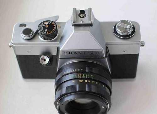 Плёночный фотоаппарат Praktica L, с объективом
