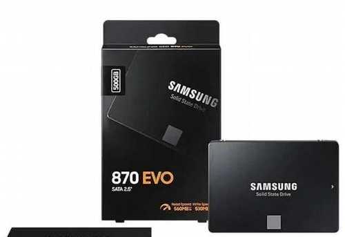 SSD накопитель Samsung 870 EVO 2.5" 500 гб (Новый)