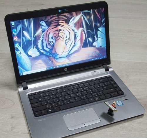 Бизнес-класс 14" HP Probook i3-6100 256SSD нов.АКБ