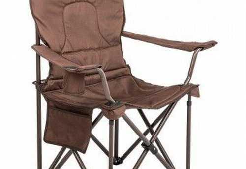 Кресло складное helios, коричневое, до 150 кг