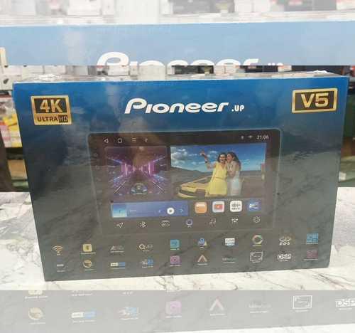 Android магнитола 4 32Gb Pioneer V5 9-дюймов