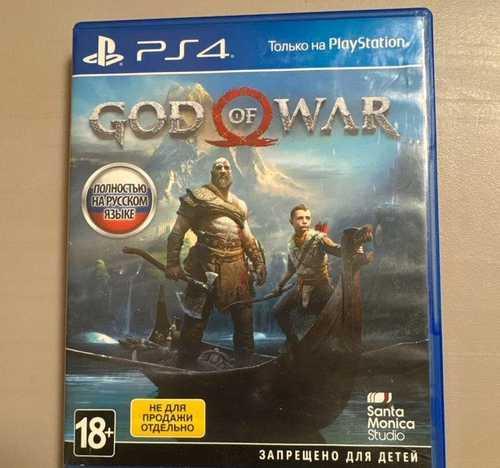 God of war ps4 диск б/у