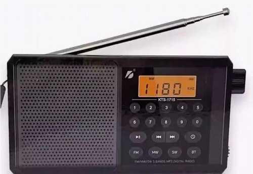 Цифровой радиоприемник KTF-1715 с Bluetooth, TF