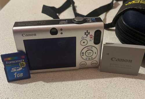 Компактный фотоаппарат canon digital ixus 80is