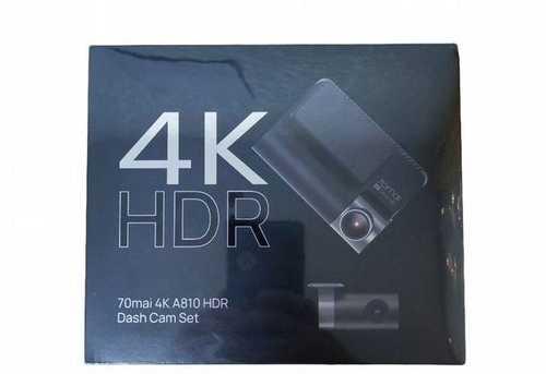 Видеорегистратор 70mai Dash Cam 4K A810-2 Новый