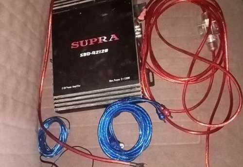 Усилитель supra sbd a2120 с проводами