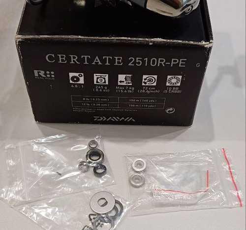 Катушка Daiwa certate 2510R-PE