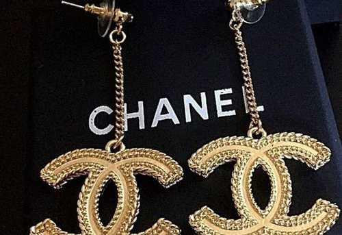 Серьги Chanel оригинал