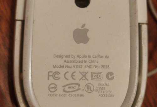 Apple mouse A1152 мышь