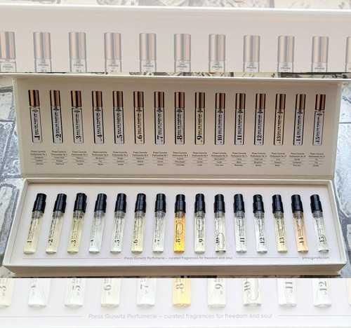 Press Gurwitz Perfumerie Perfume Discovery Set