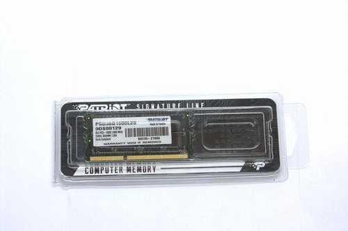 Модуль sodimm 8Gb (ddr3l 1600MHz) *Patriot*