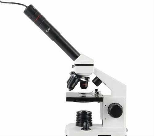 Микроскоп Эврика 40х-1280х с видеоокуляром Микроме
